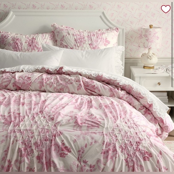 Pottery Barn | Bedding | Pottery Barn Loveshackfancy Garden Damask ...